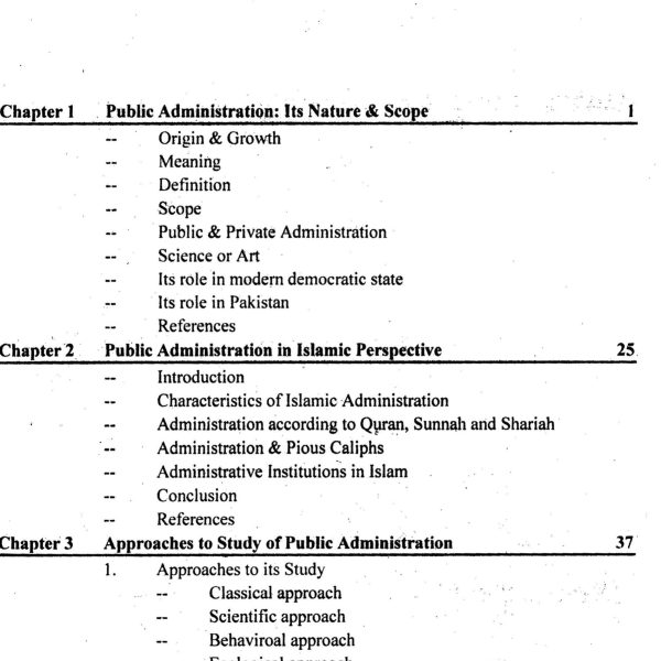 Public Administration By Dr Sultan Khan - CSS Books Point