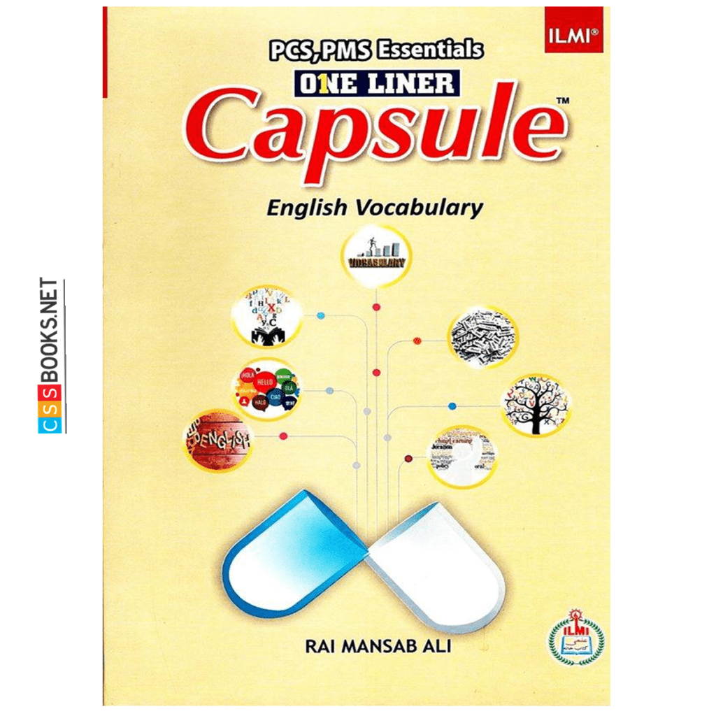 Capsule English Vocabulary By Rai Mansab Ali ILMI - CSS Books Point