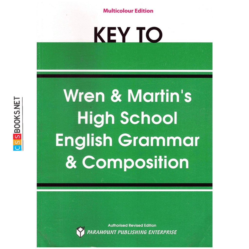 Wren & Martin's Key to High School English Grammar & Composition