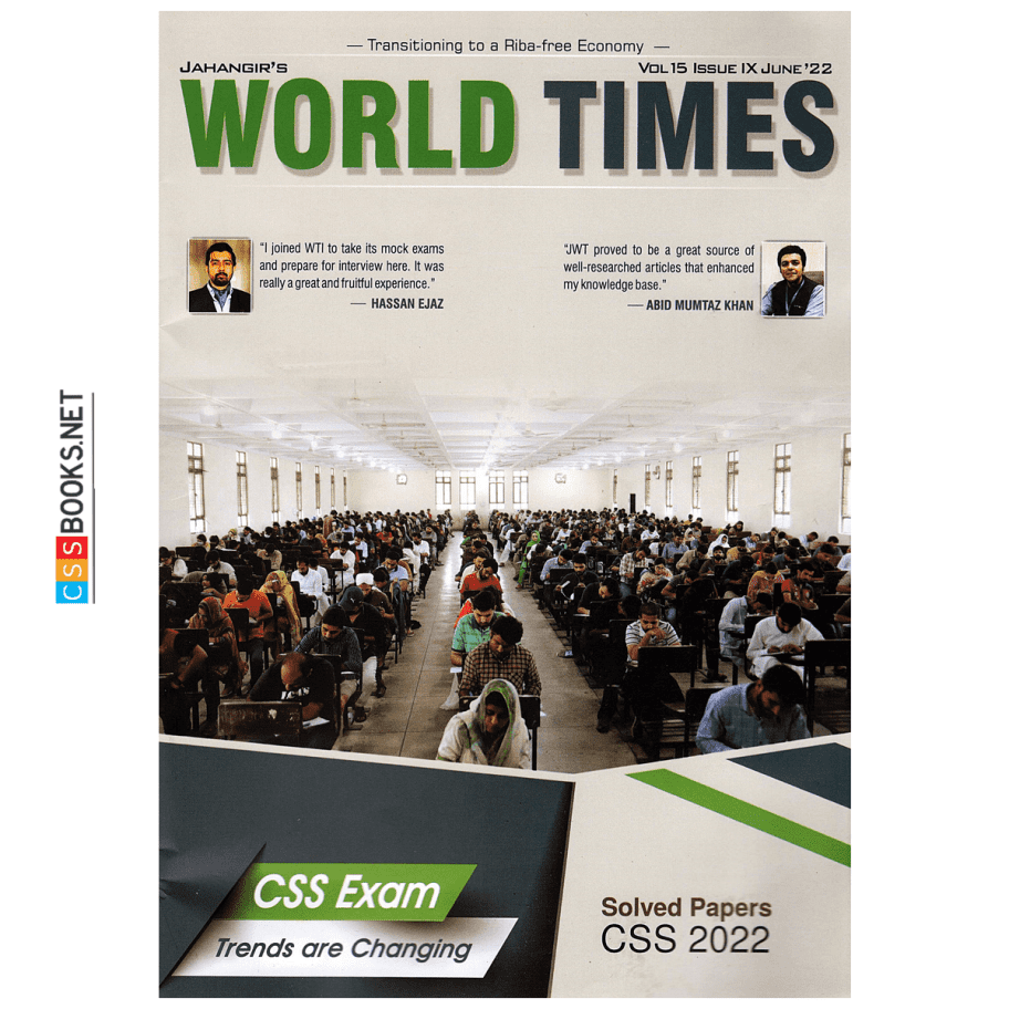 World Times Magazine June 2022 - CSS Books Point