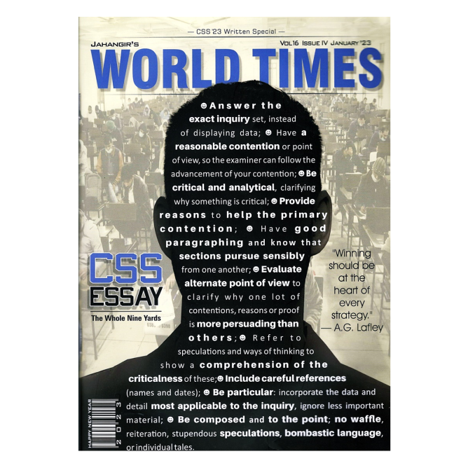 World Times Magazine January 2023 - CSS Books Point